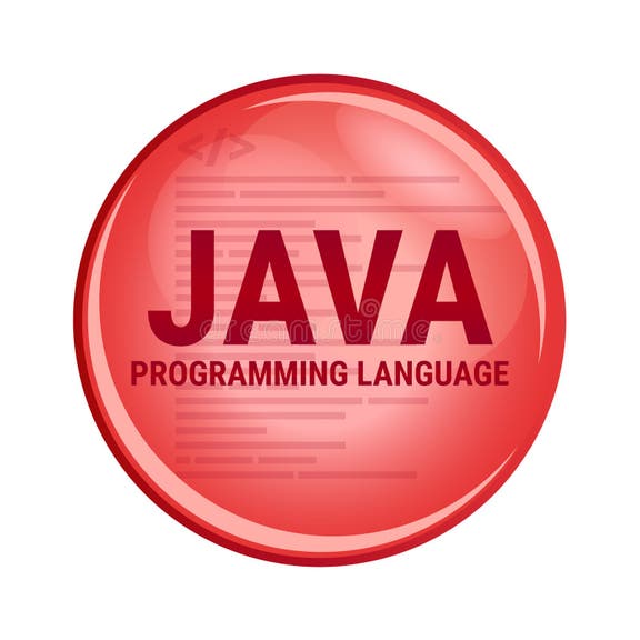 Symbol of JAVA Programming Language Stock Vector - Illustration of ...