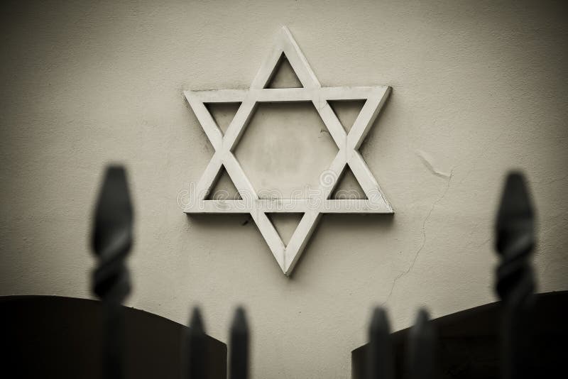 Symbol of Jewish star. stock image. Image of orthodox - 53555527