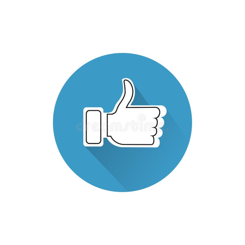 Finger Up with Like Gesture Neon Symbol. Illustration. Editorial Stock ...