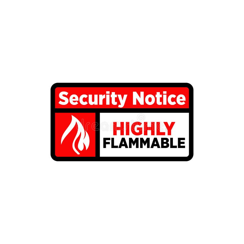 Flammable Material Stock Illustrations – 2,610 Flammable Material Stock ...