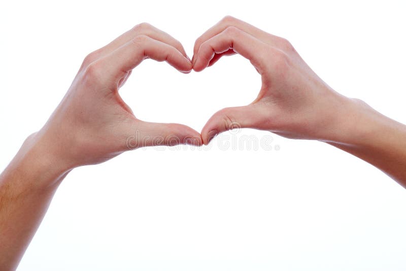 Hand Making Half Heart Stock Photos - Free & Royalty-Free Stock Photos ...