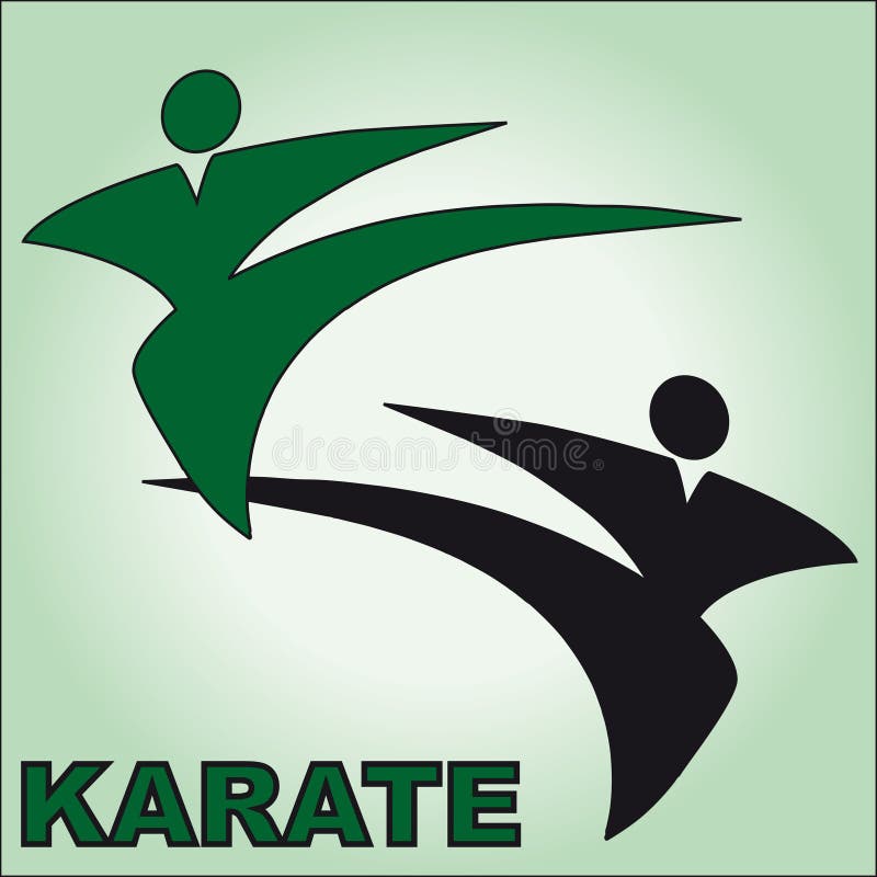 Symbol Martial arts stock illustration. Illustration of system - 16675607