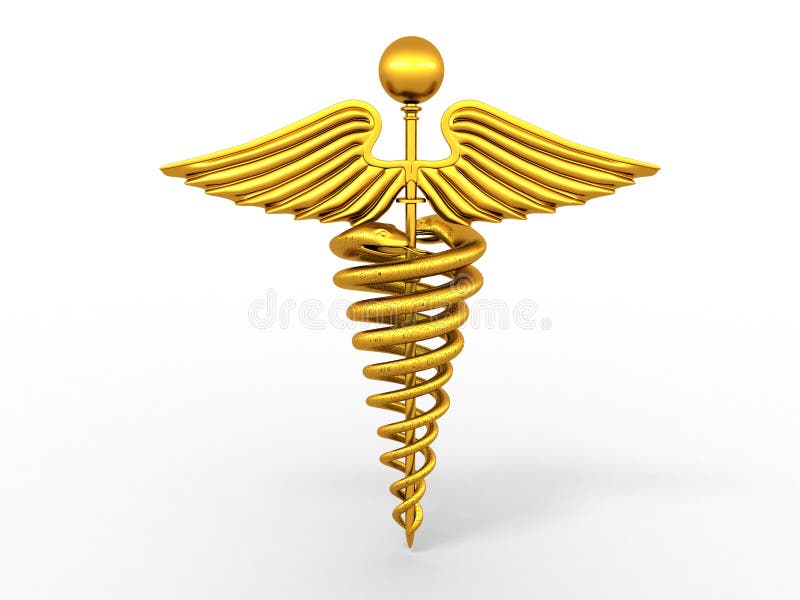 Symbol of Medicine. Abstract Background Stock Illustration ...