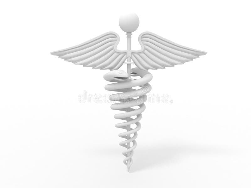 Symbol of Medicine. Abstract Background Stock Illustration ...