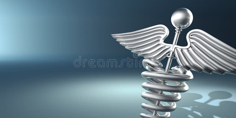 Symbol of Medicine. Abstract Background Stock Illustration ...