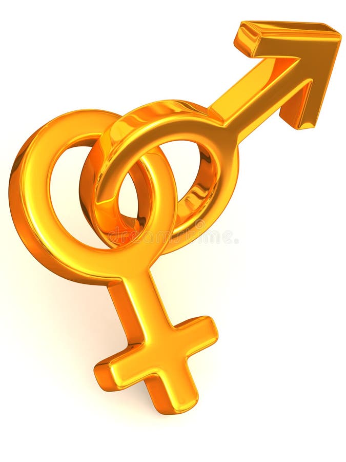 Symbol Men and Women. Love stock illustration. Illustration of female ... Symbol Men and Women. Love stock illustration. Illustration of female ...