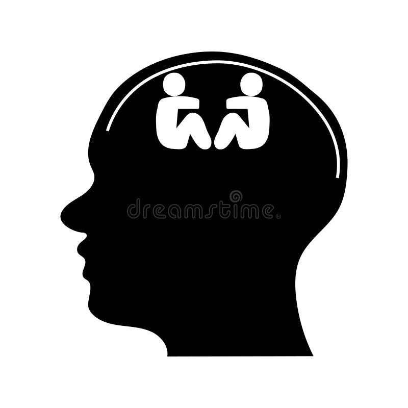 Mind Conversation Graphic stock vector. Illustration of advertising ...