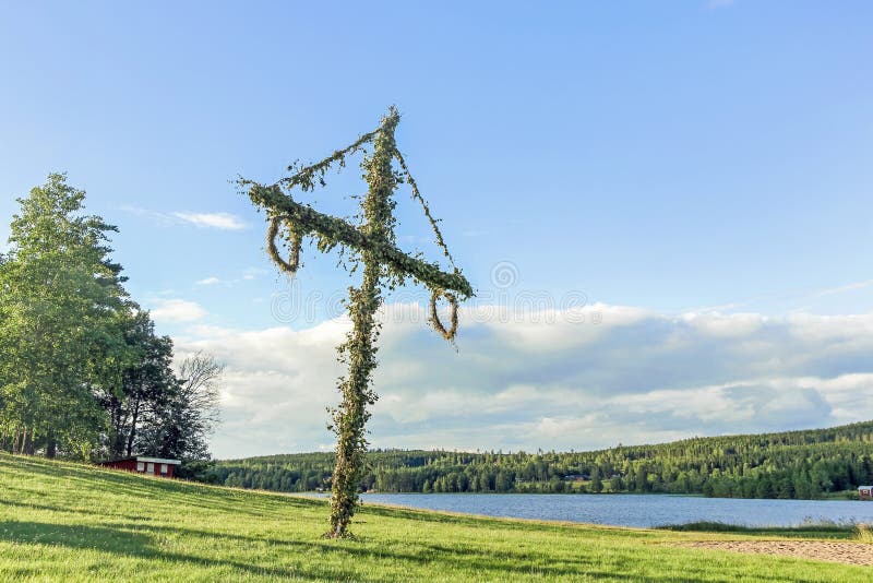 Symbol for Midsummer Celebration Stock Photo - Image of outdoor ...