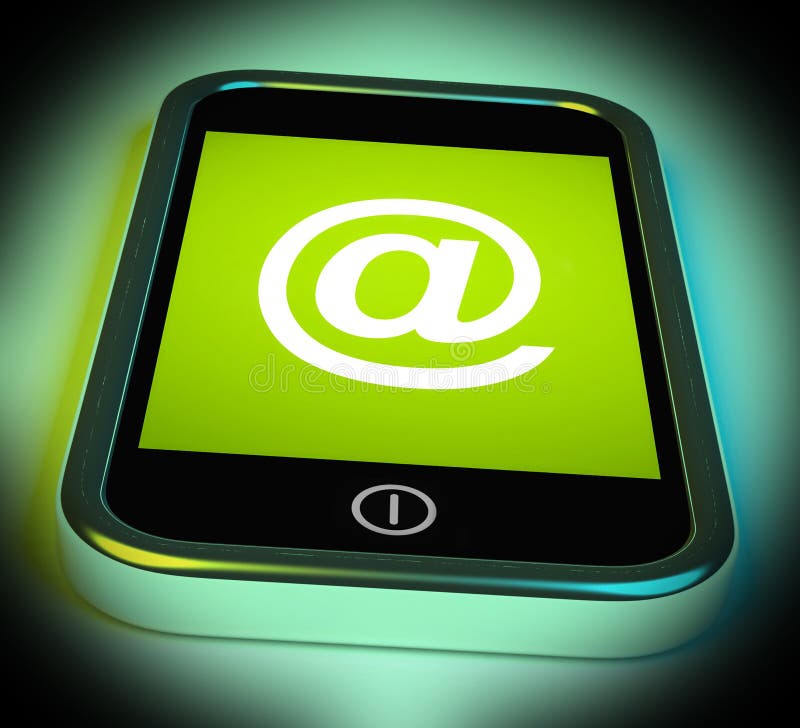 At Sign Email Alias stock illustration. Illustration of keyboard - 226236