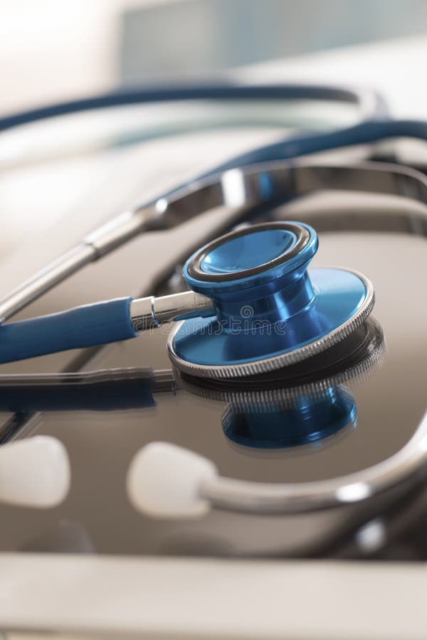 Symbol of Modern Medicine -Doctor Workplace with Digital Tablet and ...