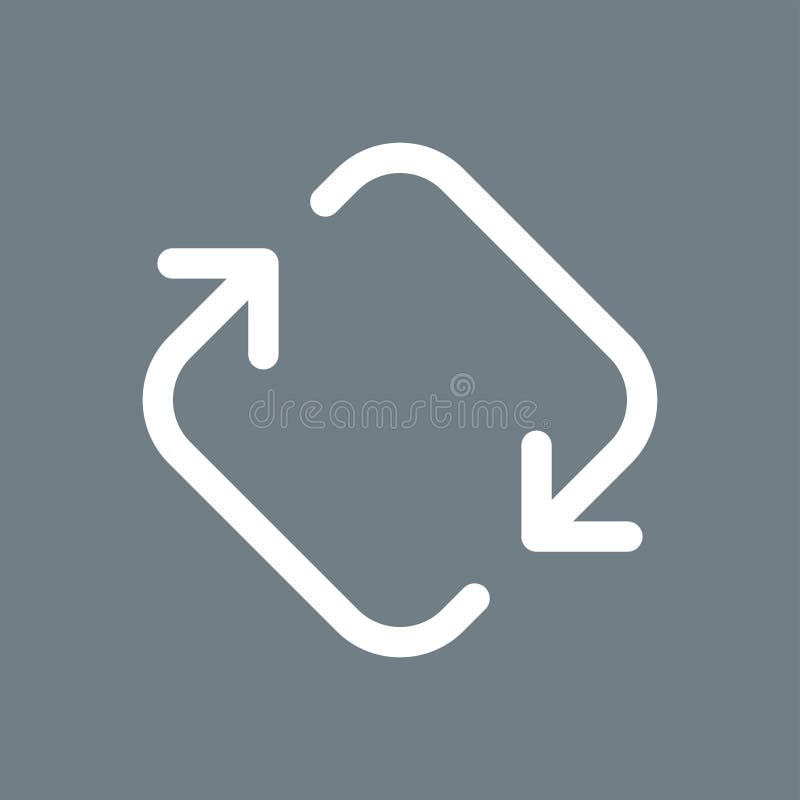 Movement of Arrows in the Shape of a Square or Diamond. Stock Vector ...