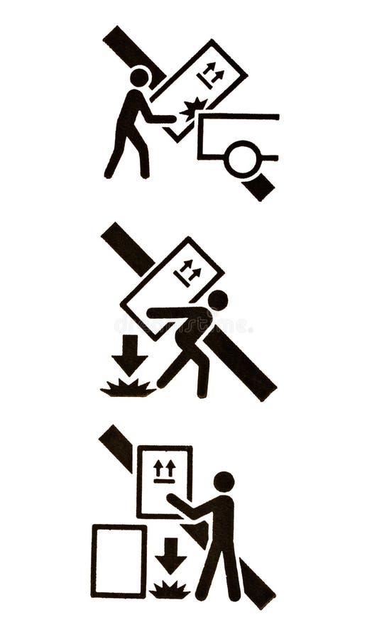 Symbol of moving products. stock image. Image of label - 27060547