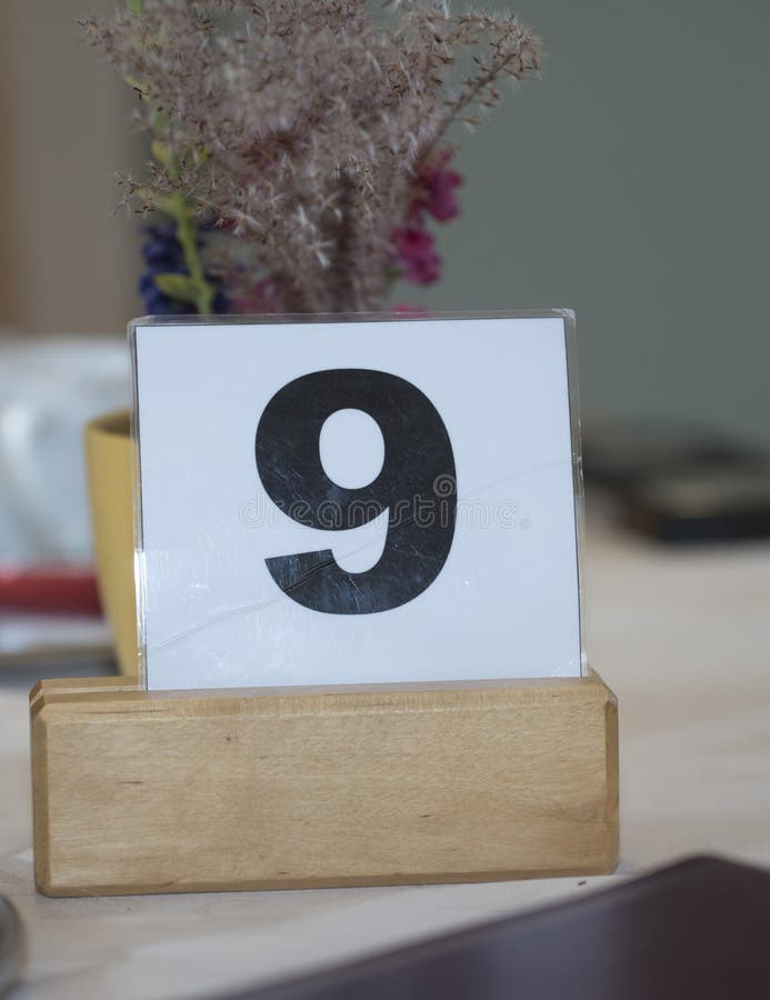Symbol of the Number Nine or Ninth Stock Image - Image of icons ...