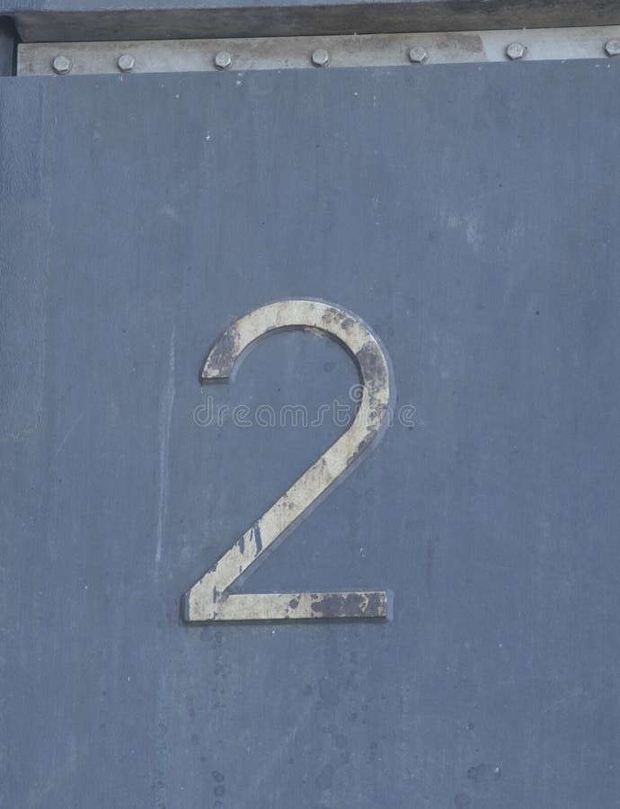 Symbol of the number two stock image. Image of natural - 210662507