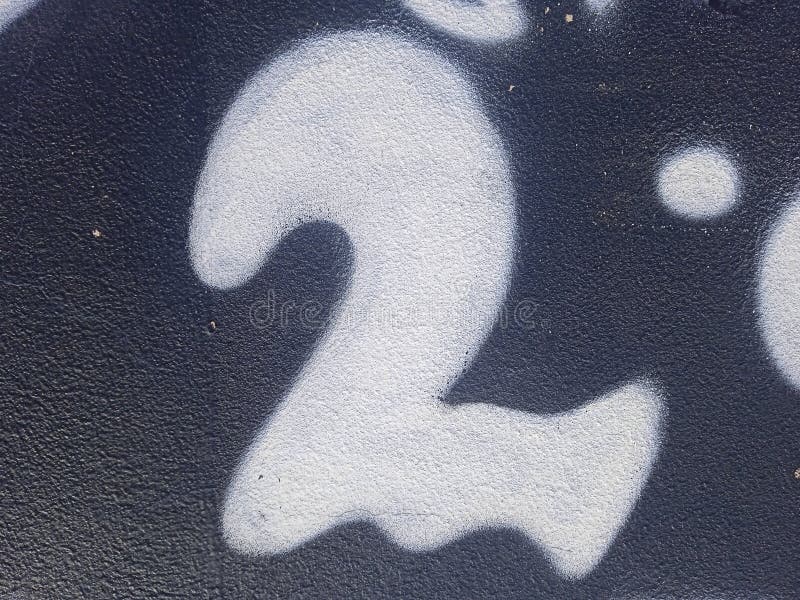 Symbol of the number two stock photo. Image of numerical - 339223510