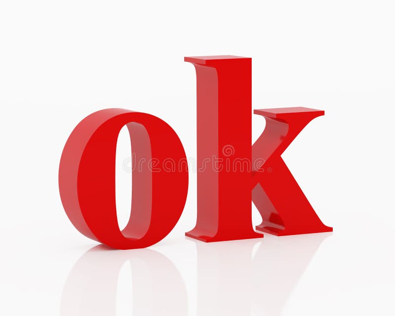 Symbol ok stock illustration. Illustration of symbol, isolated - 3998133