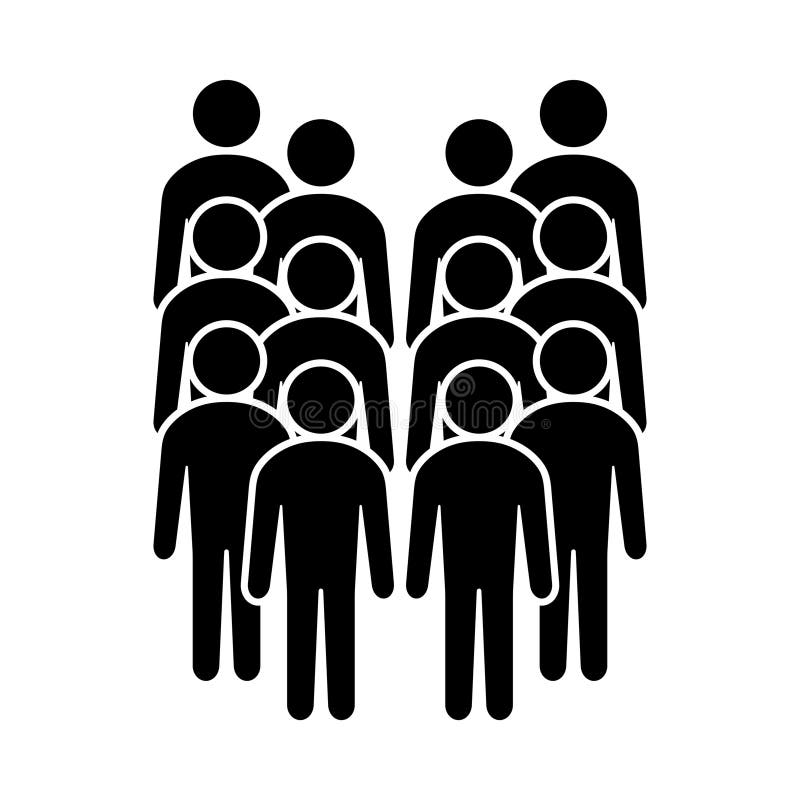 Symbol, people icon stock vector. Illustration of vector - 302793638