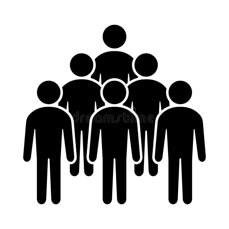 Symbol, people icon stock vector. Illustration of person - 302793649