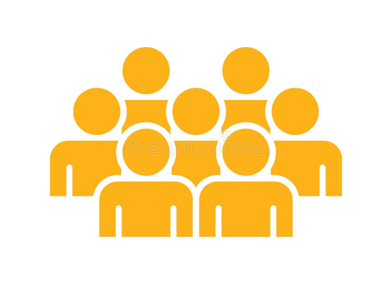 Symbol, people icon stock vector. Illustration of graphics - 303421337