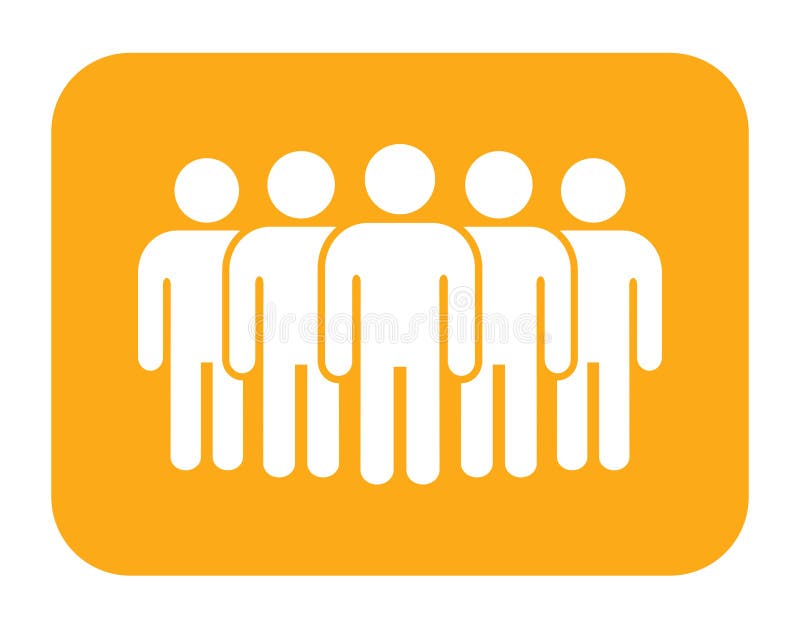 Symbol, people icon stock vector. Illustration of society - 303704185