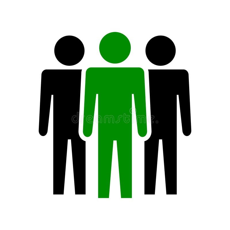 Symbol, people icon. stock vector. Illustration of person - 317189158