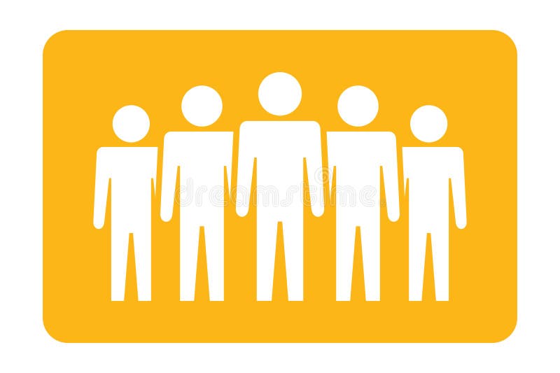 Symbol, people icon. stock vector. Illustration of society - 320080722