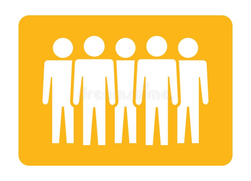 Symbol, people icon. stock vector. Illustration of person - 320080730