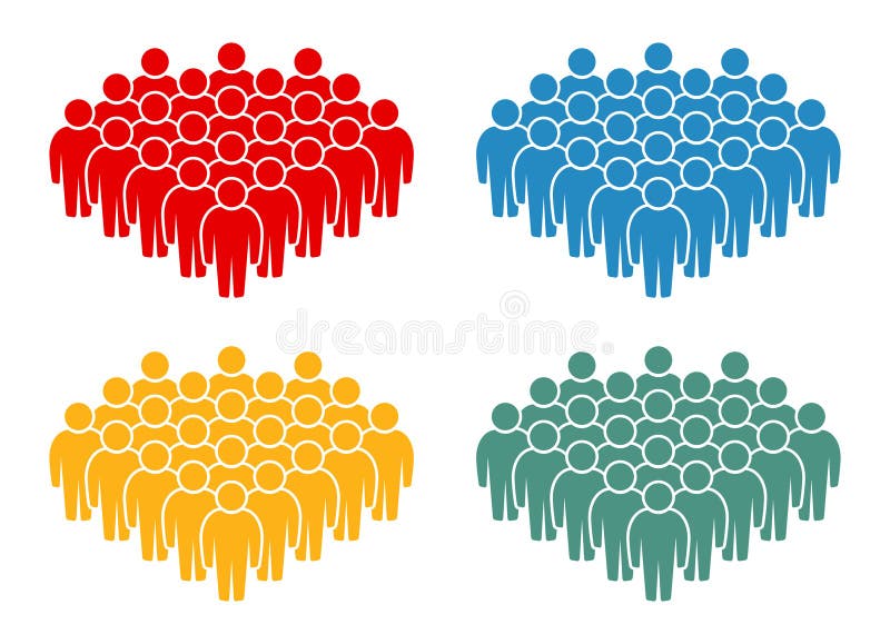 Symbol, people icon. stock illustration. Illustration of team - 374346168