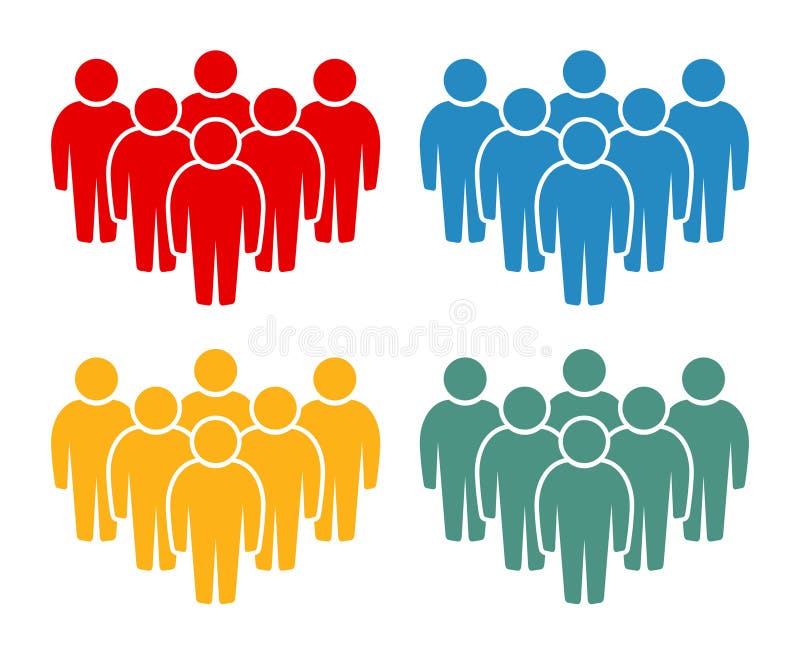 Symbol, people icon. stock illustration. Illustration of white - 374346182