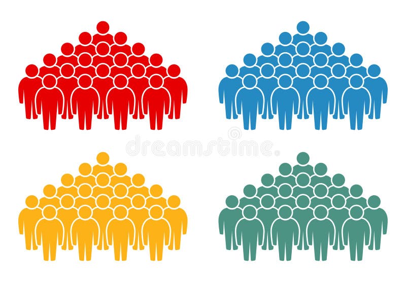 Symbol, people icon. stock illustration. Illustration of person - 374346187