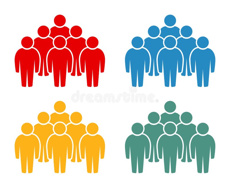 Symbol, people icon. stock illustration. Illustration of symbol - 374346191