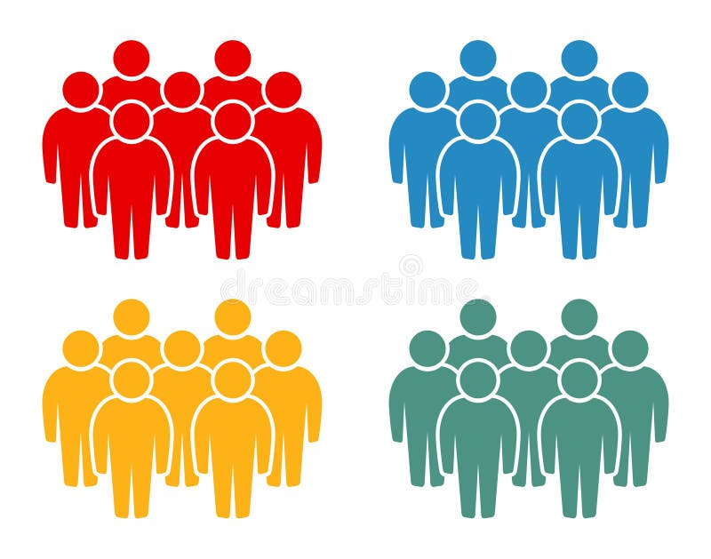 Symbol, people icon. stock illustration. Illustration of green - 374346207