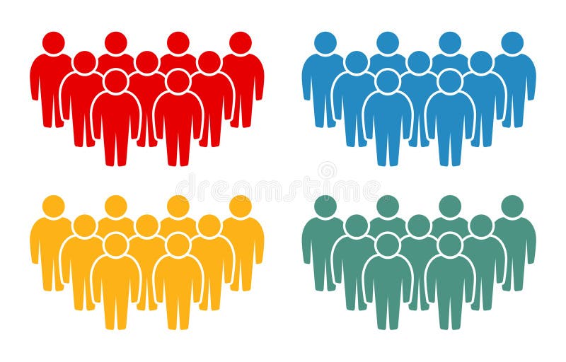 Symbol, people icon. stock illustration. Illustration of person - 374346221
