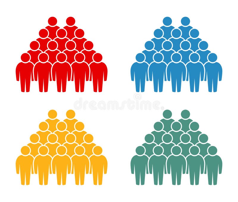 Symbol, people icon. stock illustration. Illustration of people - 374346228