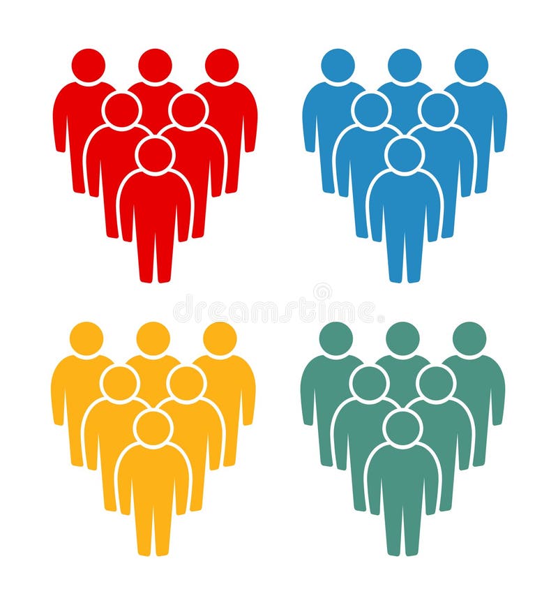 Symbol, people icon. stock illustration. Illustration of symbol - 374346234