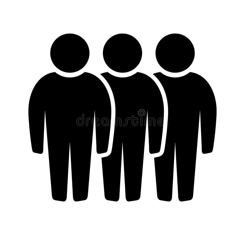 Symbol, people icon. stock photo. Illustration of people - 374514212