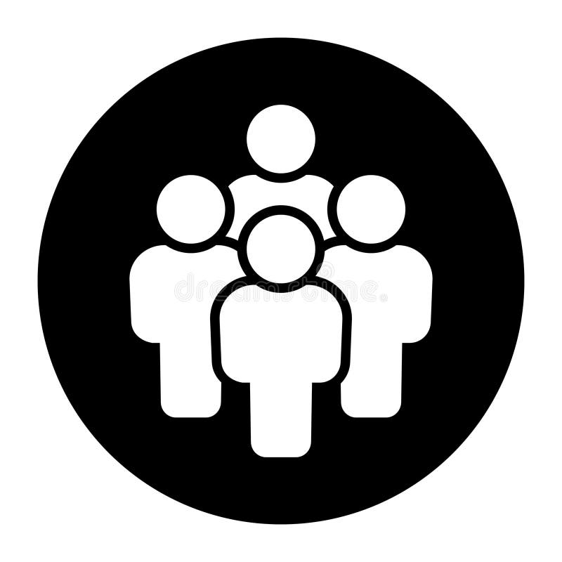 Symbol, people icon stock vector. Illustration of people - 302777546