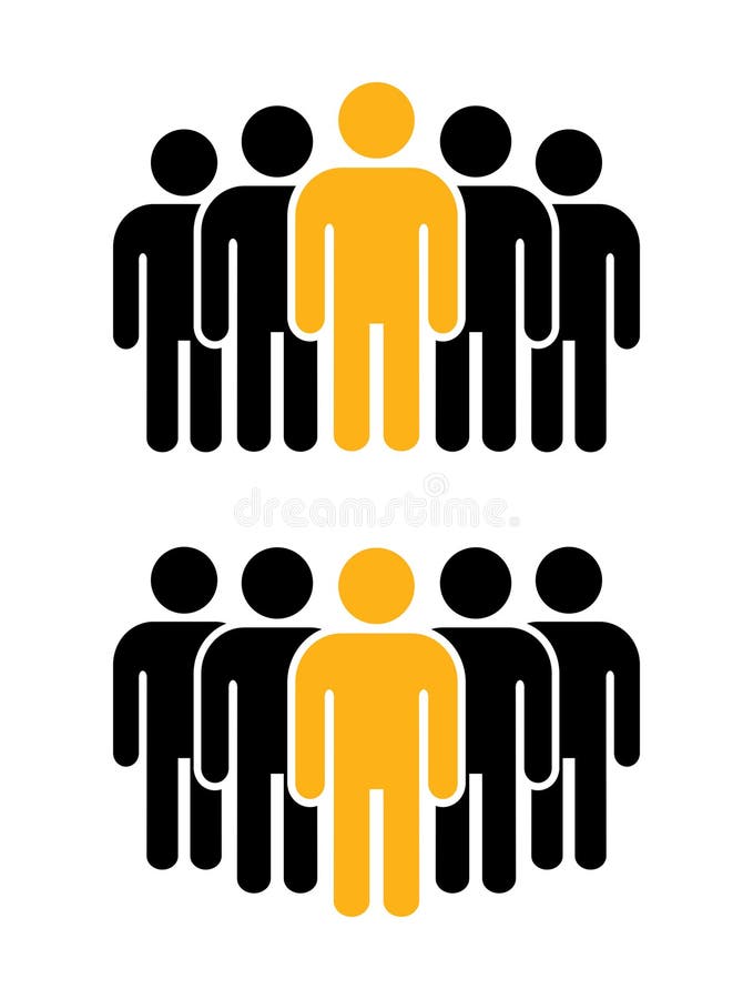 Symbol, people icon stock vector. Illustration of graphics - 303062302