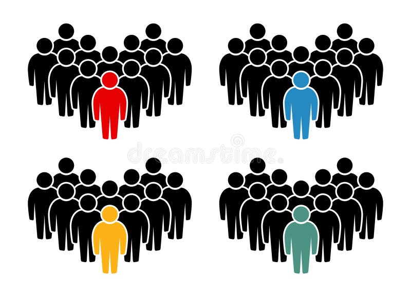 Symbol, people icon. stock illustration. Illustration of community ...