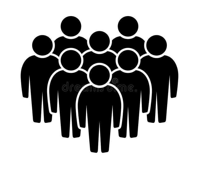 Symbol, people icon. stock image. Illustration of person - 374514183