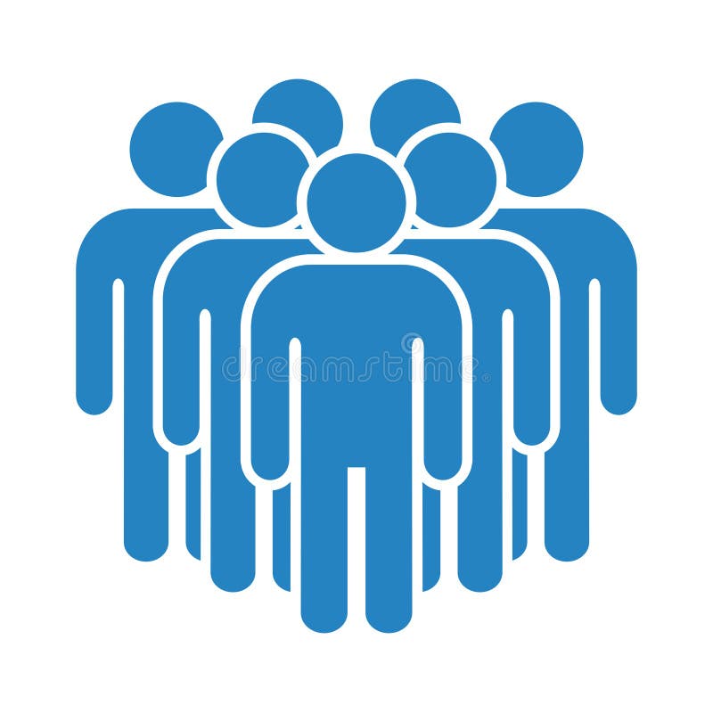 Symbol, people icon stock vector. Illustration of symbol - 302733785