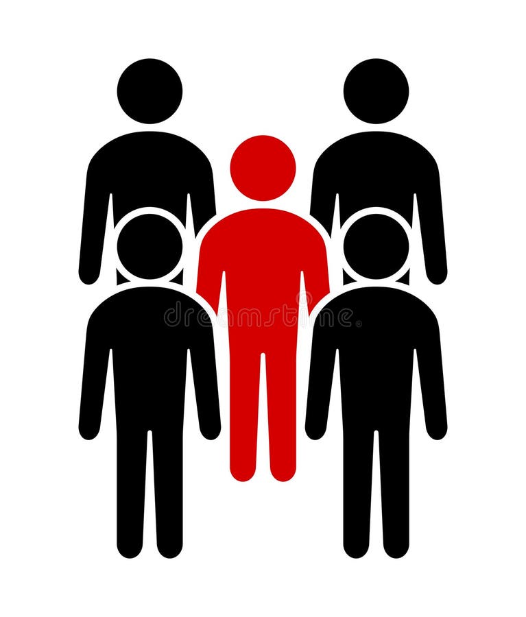 Symbol, people icon stock vector. Illustration of graphics - 302796549