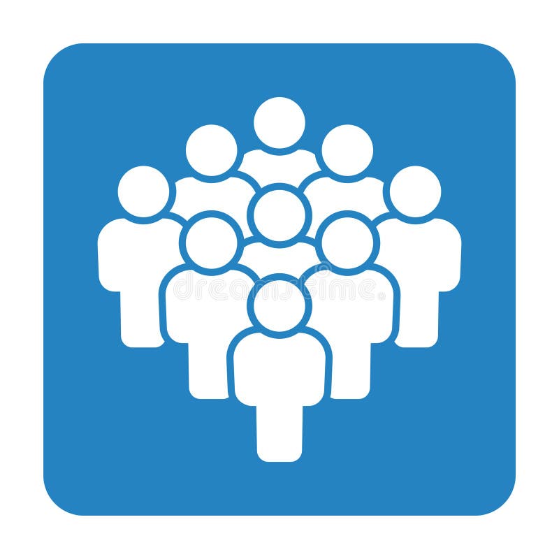Symbol, people icon stock vector. Illustration of vector - 303703586