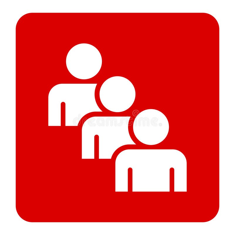 Symbol, people icon stock vector. Illustration of graphics - 303710847