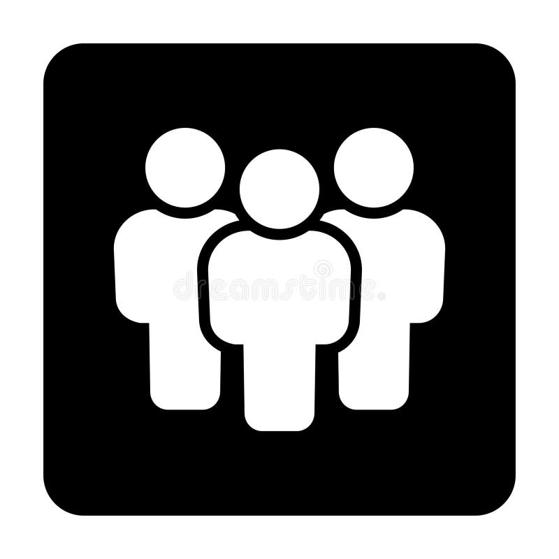 Symbol, people icon stock vector. Illustration of society - 303716267