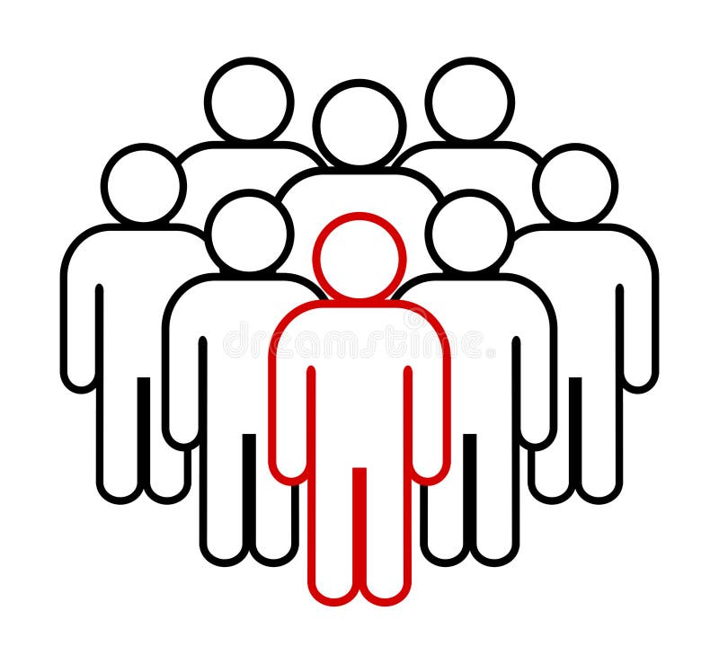 Symbol, people icon stock vector. Illustration of graphics - 303720697