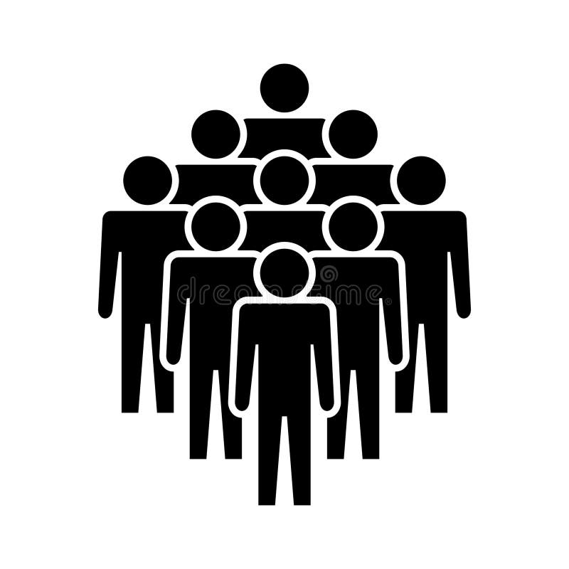 Symbol, people icon. stock vector. Illustration of vector - 317185888