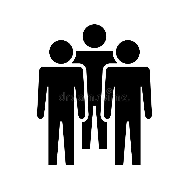 Symbol, people icon. stock vector. Illustration of isolated - 317191902
