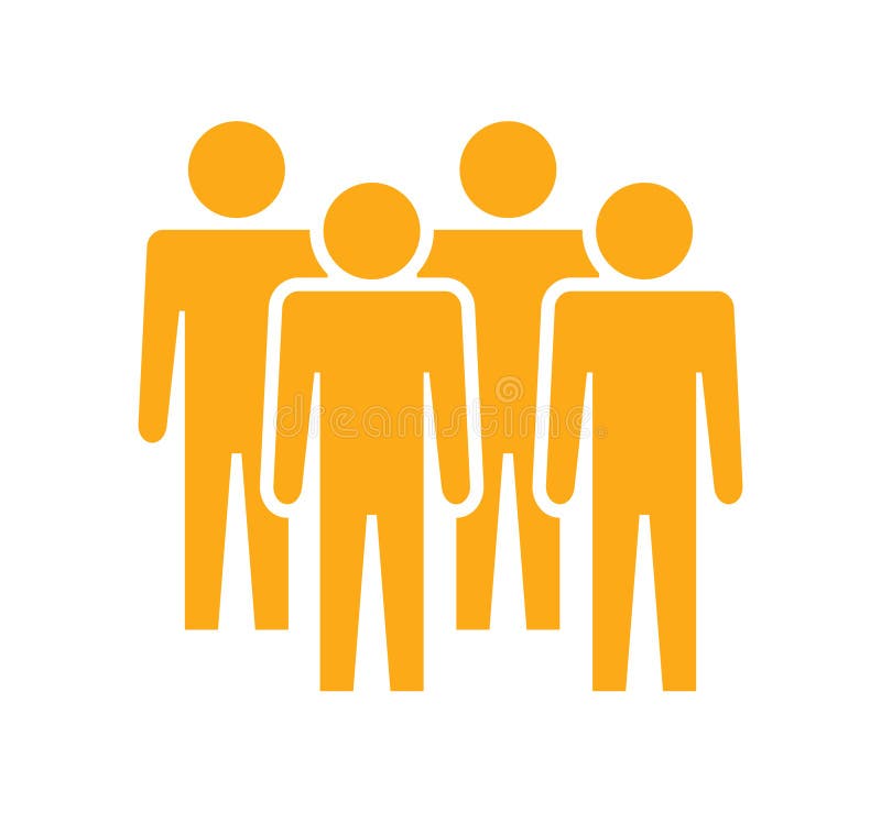 Symbol, people icon. stock vector. Illustration of isolated - 317195580