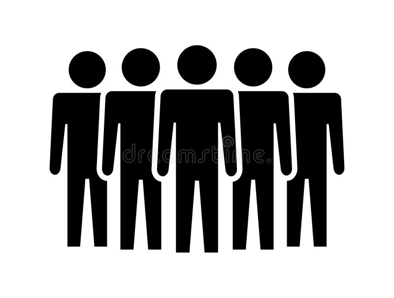 Symbol, people icon. stock vector. Illustration of vector - 317196504